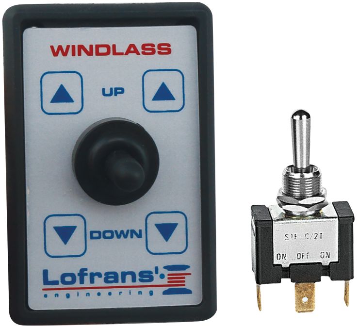 LOFRANS control panel for electric windlass | TOPLICHT