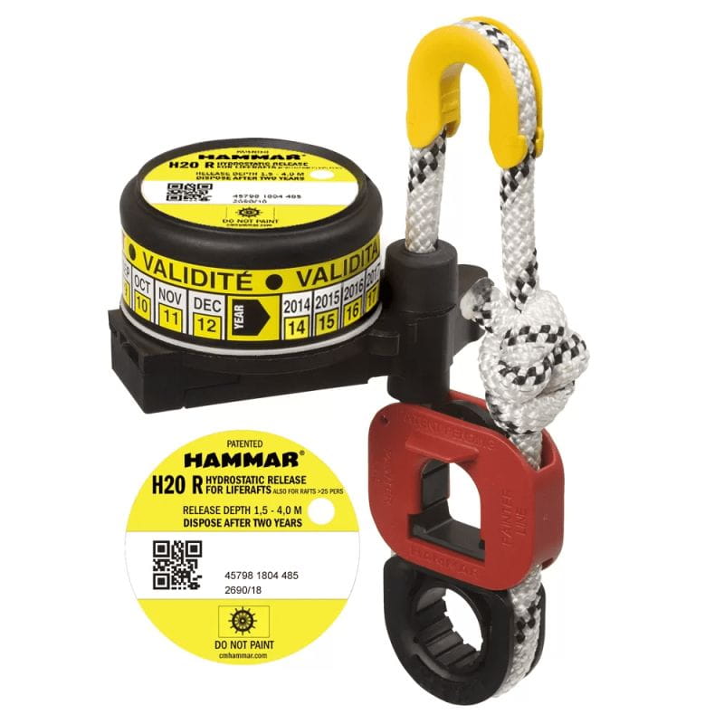 HAMMAR H20R Hydrostatic release unit HRU for the liferaft | TOPLICHT