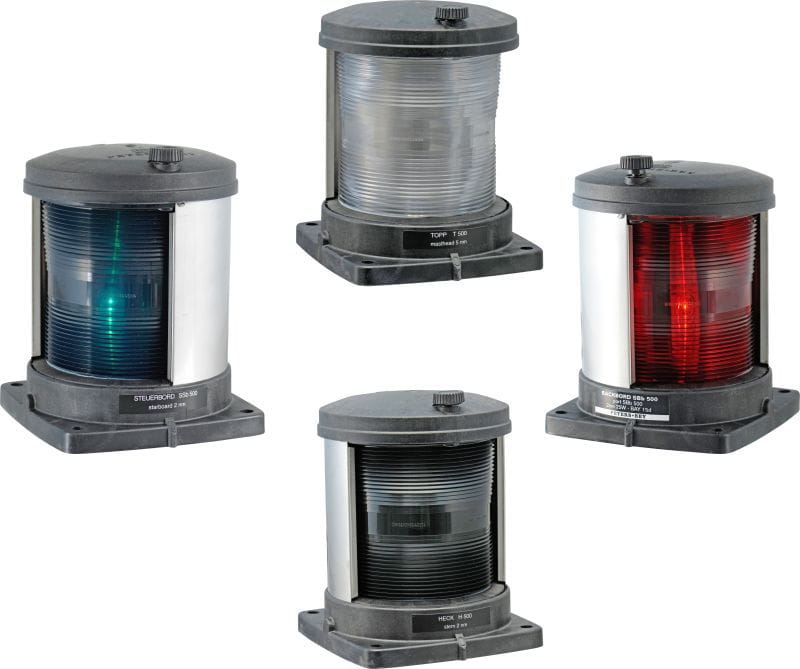 Positionslichter für Boote, Yachten und Berufsschiffe | TOPLICHT